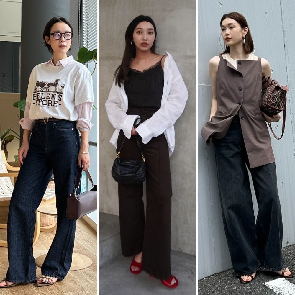 【40代スナップ7選】最新「サンダル」で足元からヌケ感を出す♡ おしゃれ業界人のコーデまとめ | TRILL【トリル】