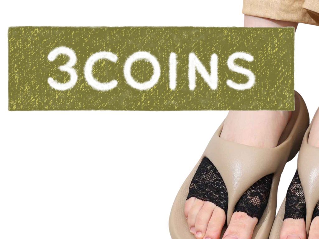 【3COINS】在庫あったらカゴINしたい「サンダル用ソックス」 | TRILL【トリル】