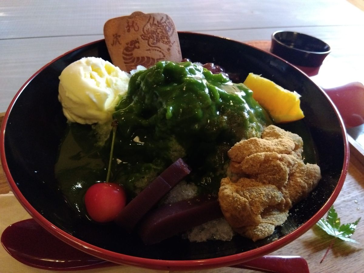 【御影】氷活！200年越えの大人の隠れ蔵「萬庵（まなん）〜manan〜」で虎屋吉末特製氷しるこ♪ | TRILL【トリル】