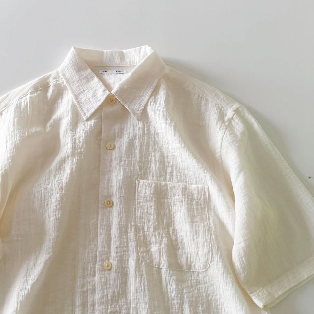 【30・40代必見】GUで見つける夏の“使える”プチプラシャツ、教えます。 | TRILL【トリル】