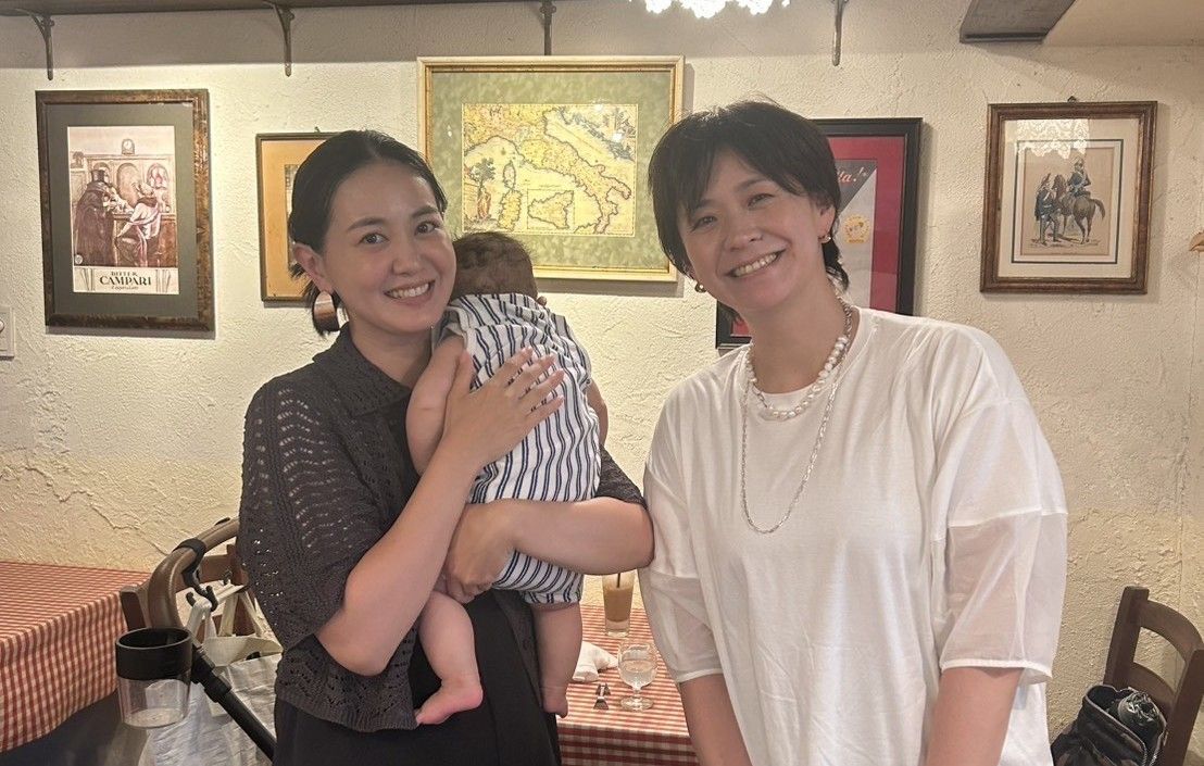 武田和歌子アナ 産休中の塚本アナと夏ランチ（ABCテレビ） | TRILL【トリル】