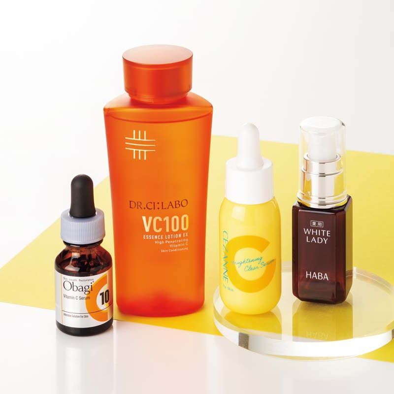 【60代美容】優れた抗酸化作用でシミや毛穴を集中ケア！“ビタミンC”配合のコスメ4選！ | TRILL【トリル】