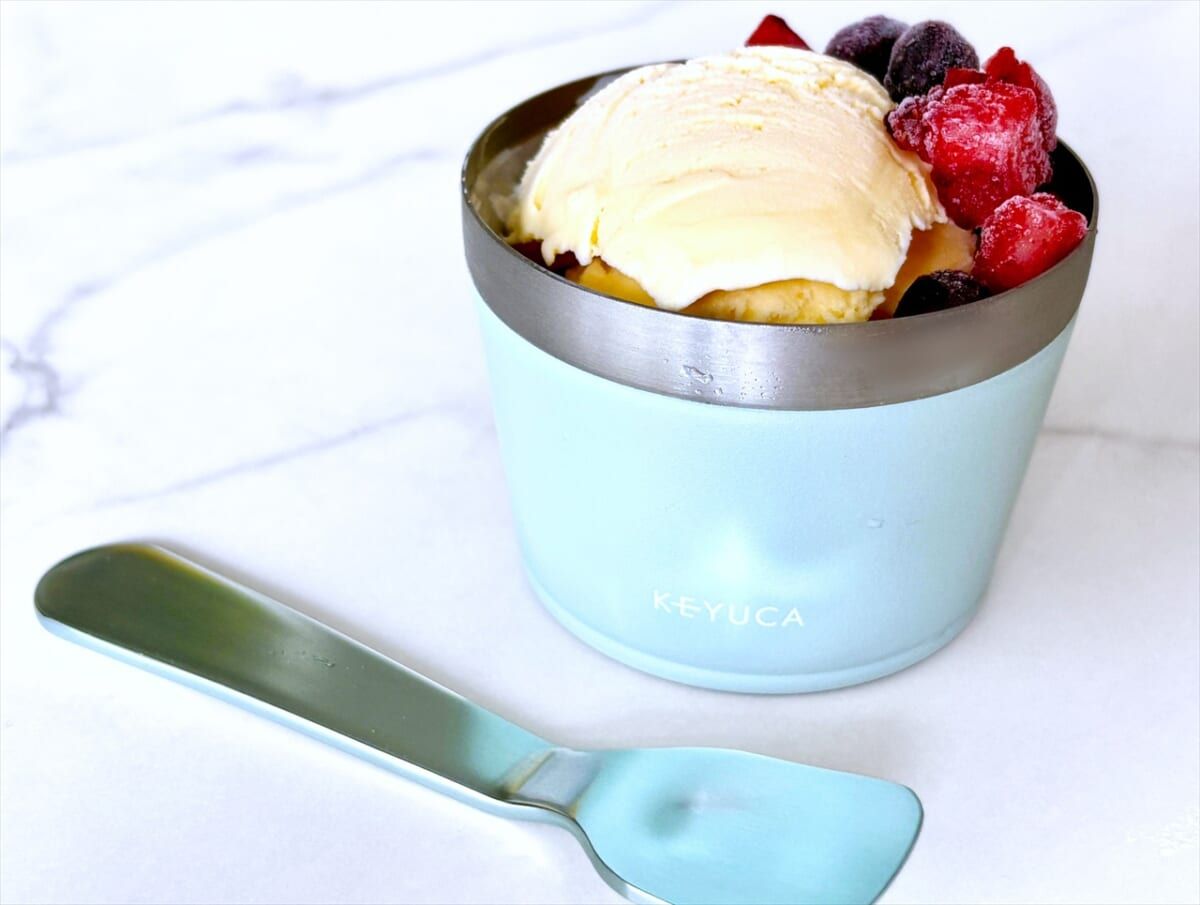 おうちでワンランク上のアイス体験♡KEYUCA「アイスカップ」と「スプーン」が優秀 | TRILL【トリル】