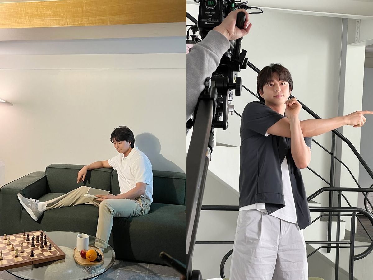 「世界一可愛い46歳」コン・ユ、スポーティー衣装で若々しさ全開！差し入れに興味津々【PHOTO】 | TRILL【トリル】