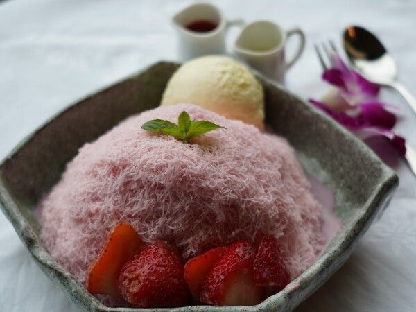 【神奈川県箱根町】韓国発祥の新感覚映えスイーツ「ピンス(糸かき氷)」が、箱根ホテル小涌園に登場！ | TRILL【トリル】