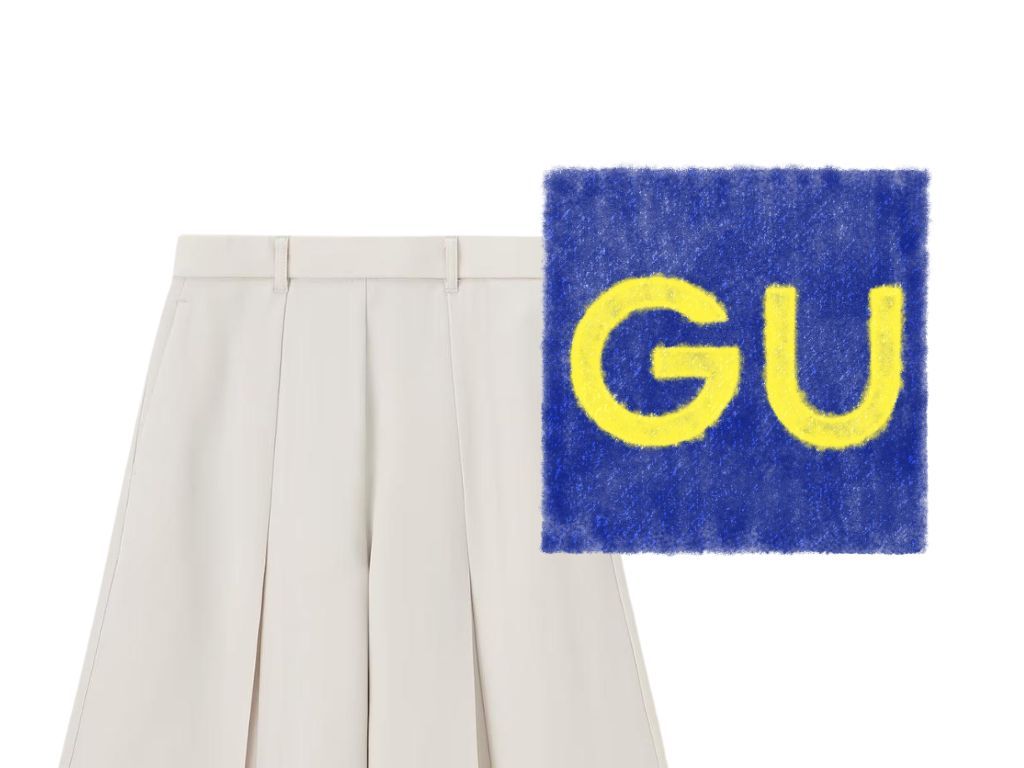パンツなのにスカート見え！【GU】大人の楽ちんオシャレ♡「上品キュロット」 | TRILL【トリル】