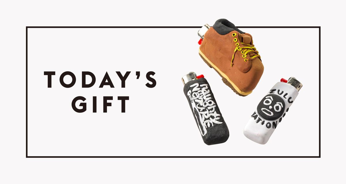 【今日のギフト】紙粘土アーティスト〈Finger J〉のライター | TRILL【トリル】