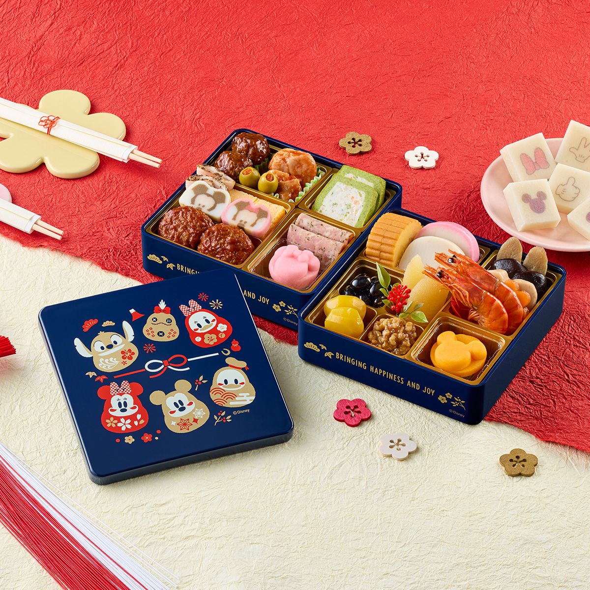 2026年のお重はスティッチが登場！紀文「おせち詰合せ／ディズニー」 | TRILL【トリル】