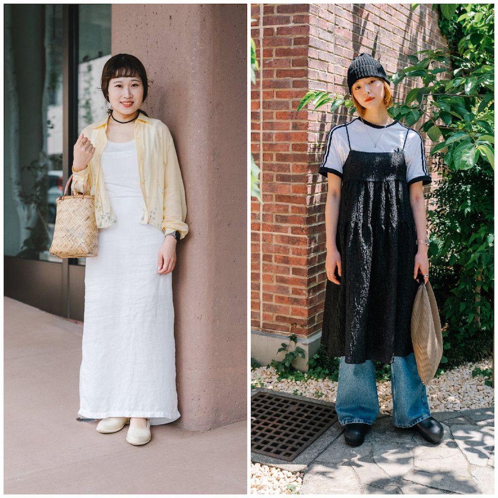 真夏の“ワンピース”ルック5選。さりげないレイヤードがお洒落見えのコツ【TOKYO SNAP】 | TRILL【トリル】