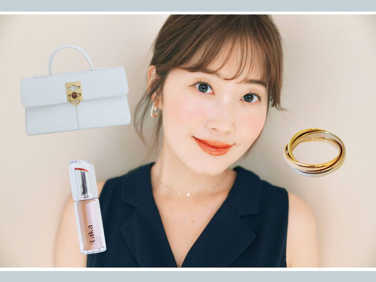 ホワイト小物で爽やかに♡Her lip toの新作【ジャンプスーツ】でディナーコーデをスタイリング | TRILL【トリル】