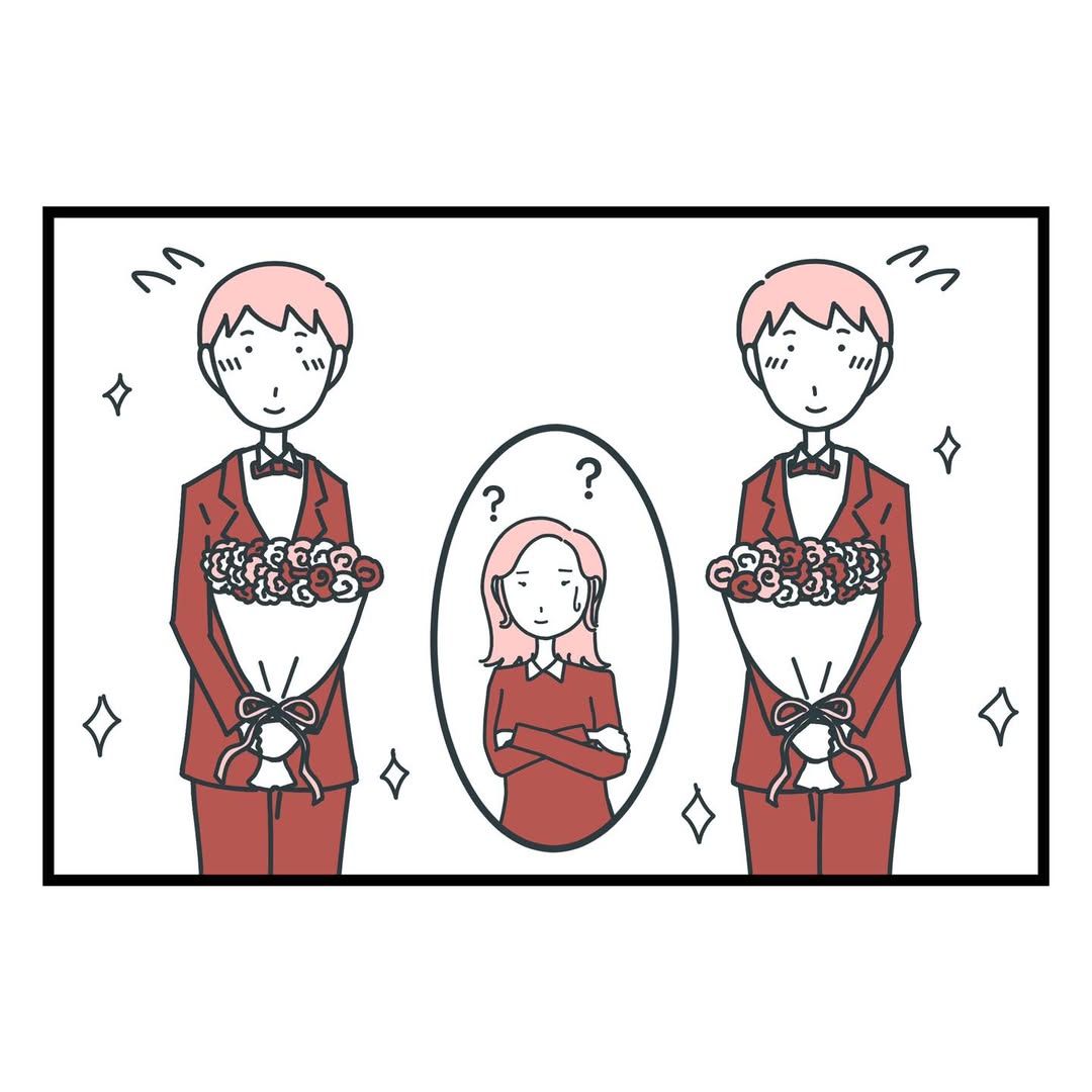 【漫画】婚約者を決めきれない女性のもとに現れたのは… 決断を後押ししてくれる“謎のアルバイト”！？ | TRILL【トリル】