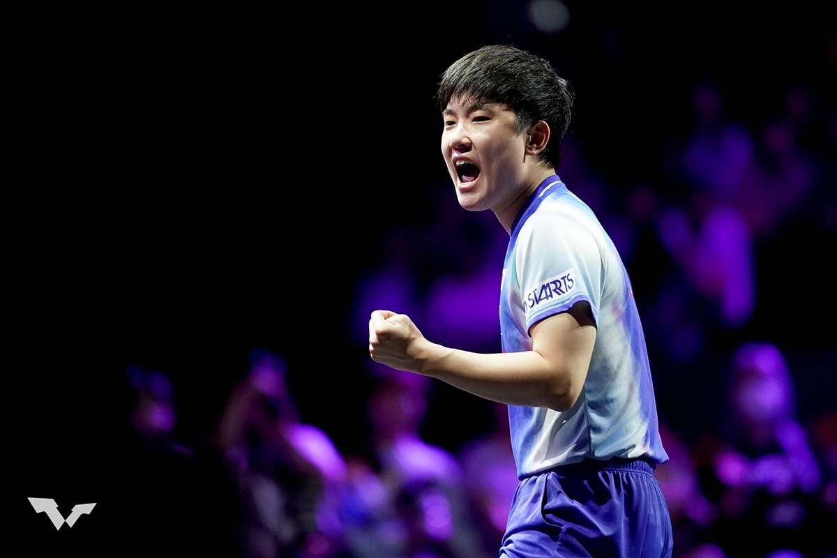 張本智和、日本開催初陣での勝利に「1勝を届けることができて嬉しい」 2回戦はパリ五輪因縁の相手も8強誓う【WTTチャンピオンズ横浜】 | TRILL【トリル】