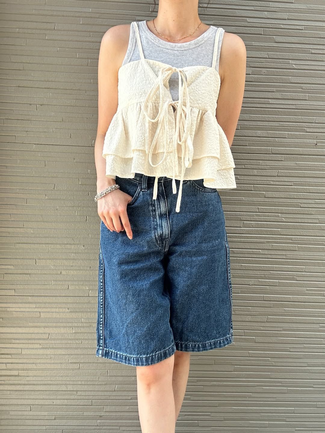 500円ってマジ！？【Uniqlo U】のバミューダショーツが高見えすぎて感動♡ | TRILL【トリル】