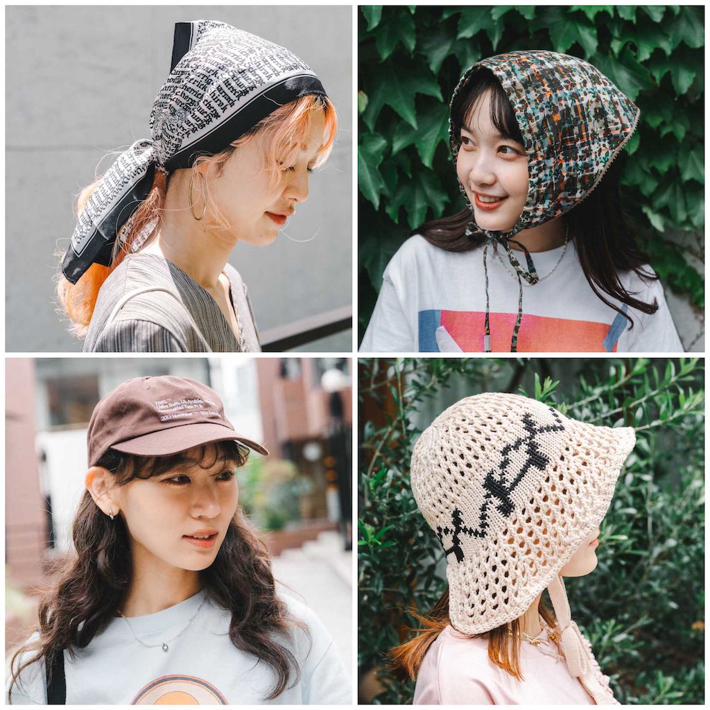 真夏の“ヘッドアクセ”のお手本スタイル5選。個性を発揮するアイテムを有効に使って【TOKYO SNAP】 | TRILL【トリル】