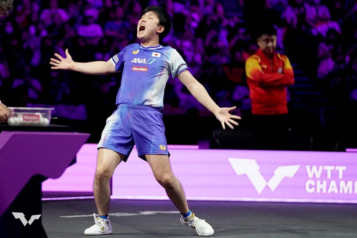 「WTT横浜」優勝を飾った張本智和が“18週ぶり”3位に浮上 8強の戸上隼輔が26位、松島輝空が20位｜卓球男子世界ランキング（2025年第34週） | TRILL【トリル】