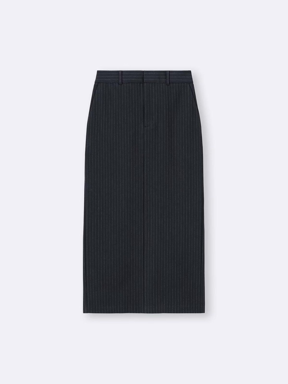 白より黒より“ネイビー”！【GU】40・50代のスタイルアップ♡「上品スカート」 | TRILL【トリル】