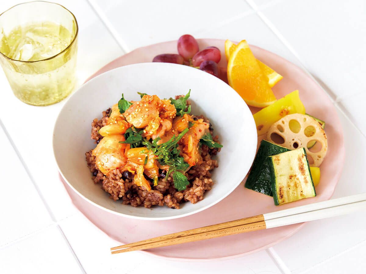 ボウルに材料を入れて混ぜるだけ！週末ランチにぴったりのお手軽腸活ワンプレート♪ | TRILL【トリル】