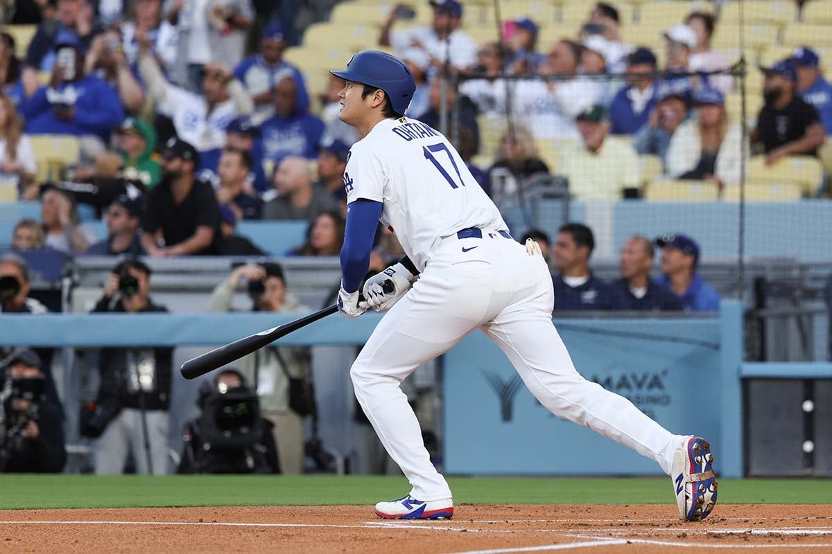 【MLB】大谷翔平、苦手左腕から初安打“165キロ”右前打で自身援護 キケの“逆転適時打”で生還 | TRILL【トリル】