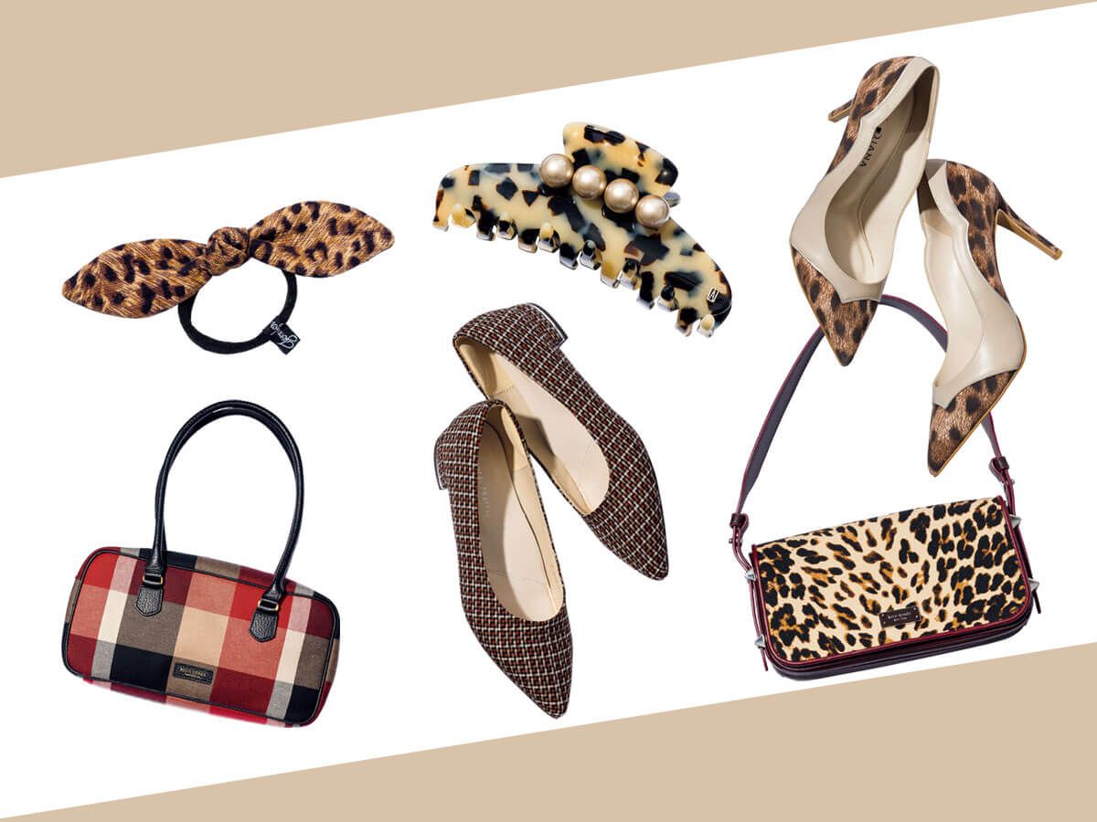 ヘアアクセにバッグや靴…「柄小物」を取り入れて気分だけでも秋の気分に♪ | TRILL【トリル】