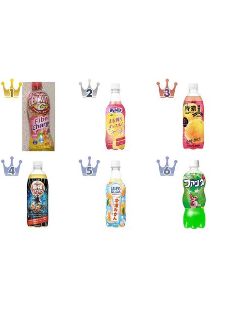 この夏人気だった炭酸飲料 おすすめTOP3！ | TRILL【トリル】