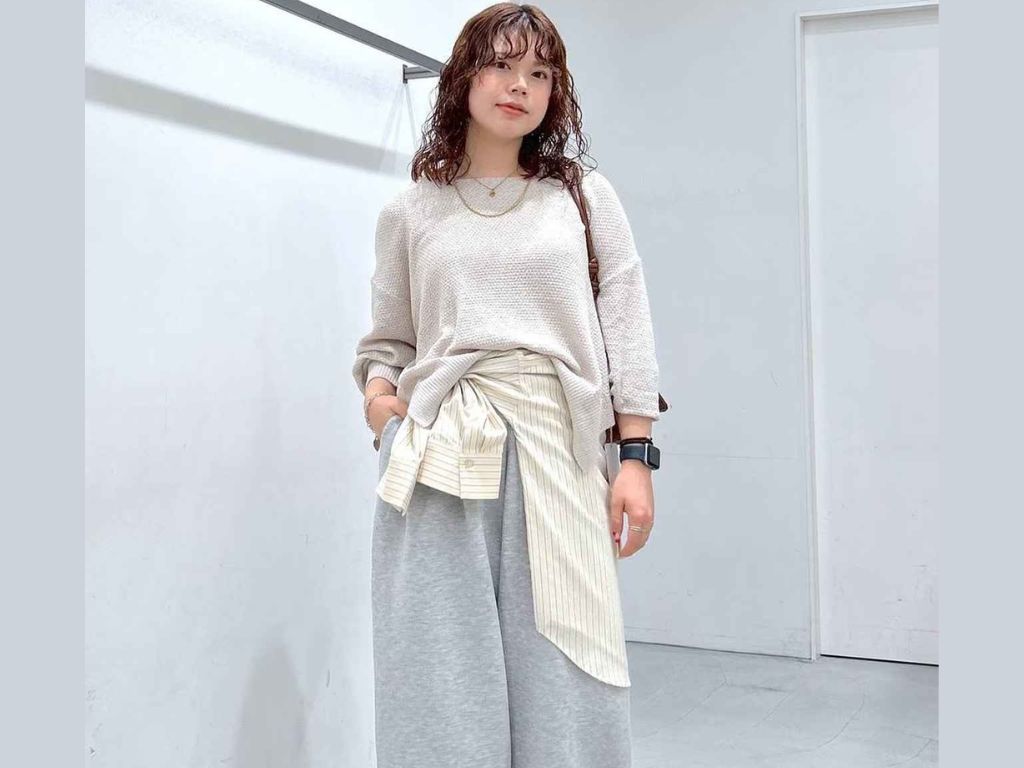 【LAKOLE】のパンツが使える！ おしゃれ店員さんの「大人っぽコーデ」 | TRILL【トリル】