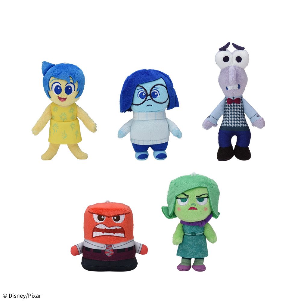 5つの感情たちが勢揃い！セガプライズ ディズニー＆ピクサー『インサイド・ヘッド』 マスコット Vol.1 | TRILL【トリル】