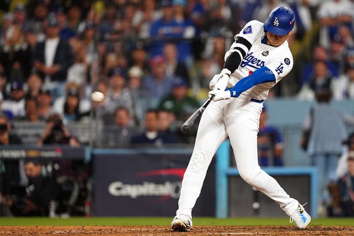 【MLB】大谷翔平、同点の終盤に“184キロ”二塁打でチャンスメーク ベッツの勝ち越し打で生還 | TRILL【トリル】