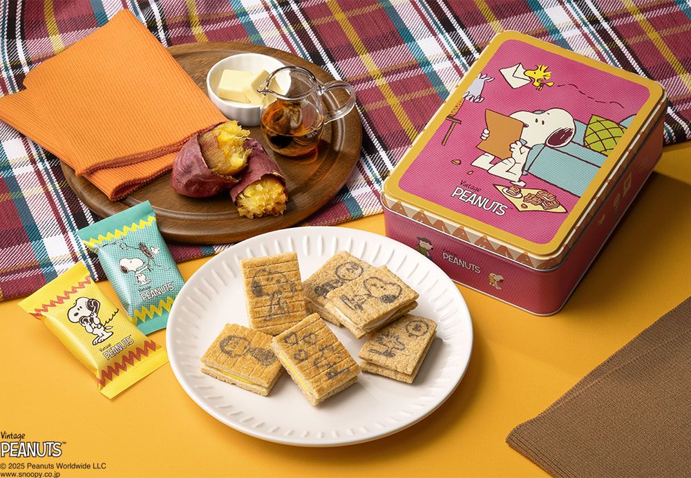 秋冬限定・蜜いも風メープルバター仕立て！「スヌーピー」シュガーバターの木 詰合せ | TRILL【トリル】