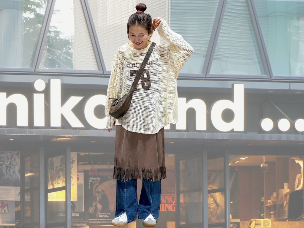 【niko and ...】今気になる“フリンジ”！ 秋を先取りした「主役級スカート」 | TRILL【トリル】