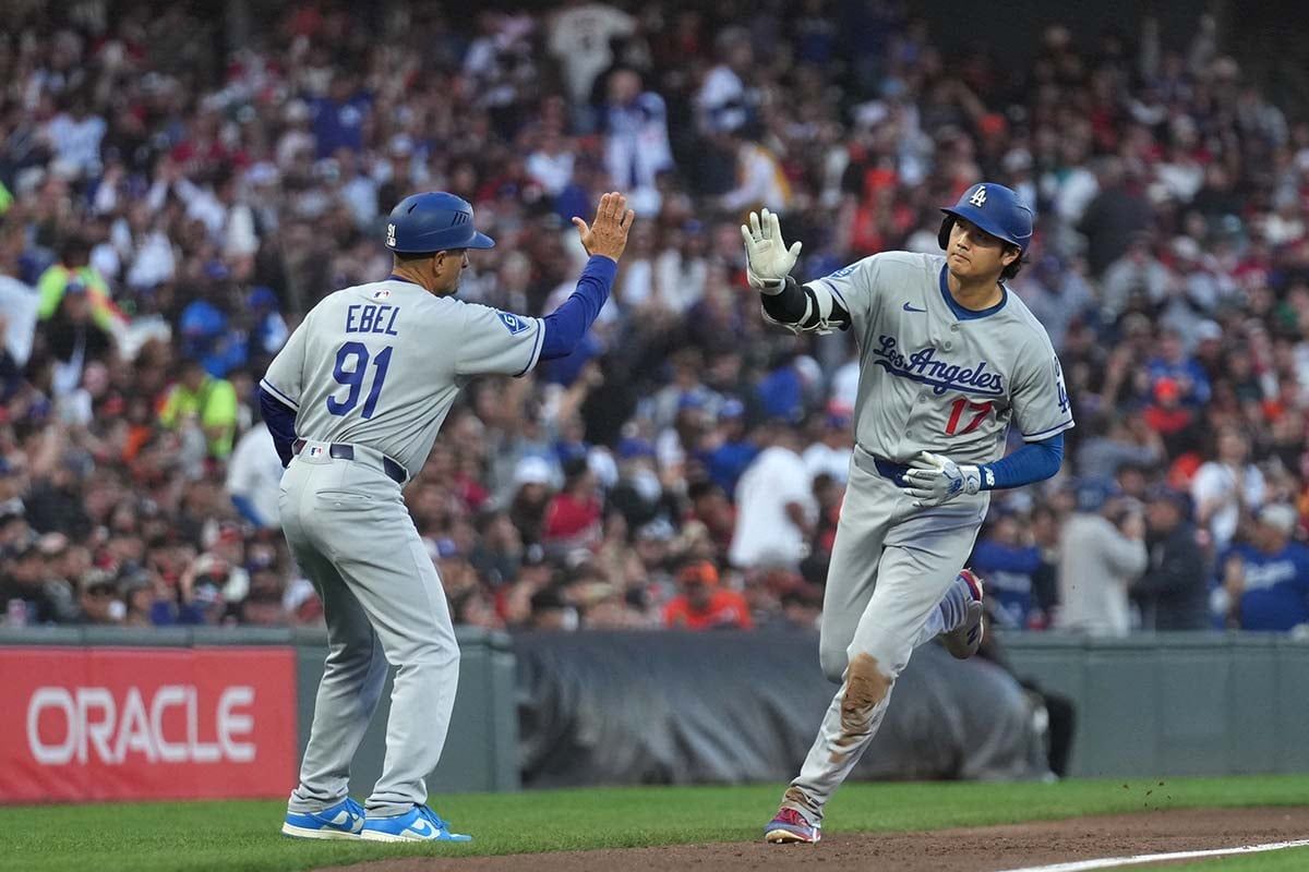 【MLB】大谷翔平、5試合ぶり“49号追撃弾”に敵地オラクルパークも熱狂 138メートル特大一打でシュワーバーに再接近 | TRILL【トリル】