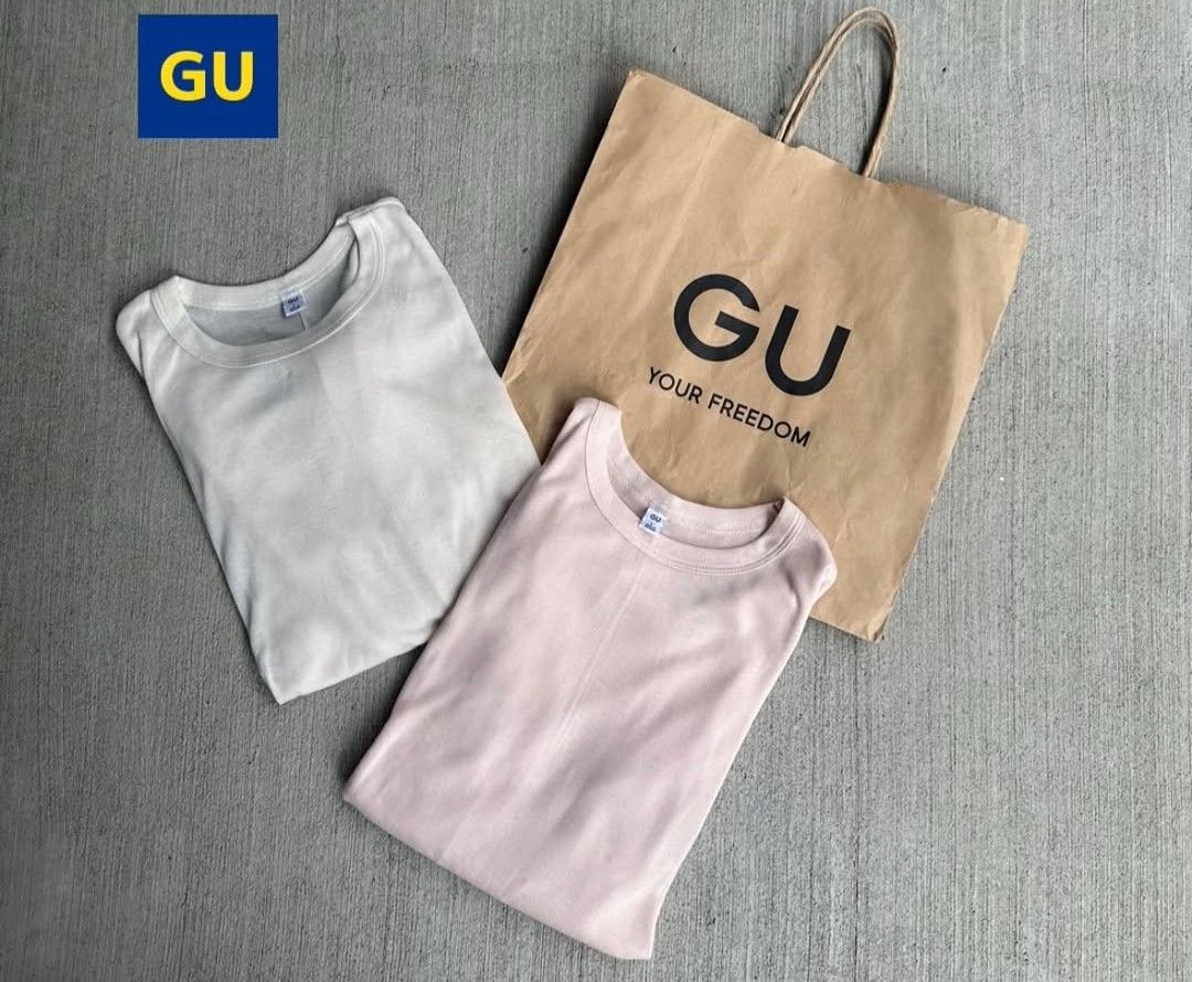 【990円で即戦力】GU「シアーTシャツ」がこの秋の神ベーシックに！！ | TRILL【トリル】