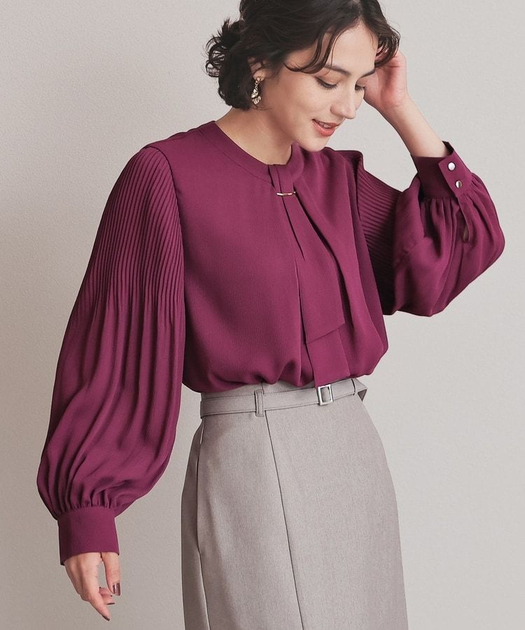 40・50代のデート服 【ハニーズ】にアリ！ 甘すぎずちょうどいい♡「秋色ブラウス」 | TRILL【トリル】