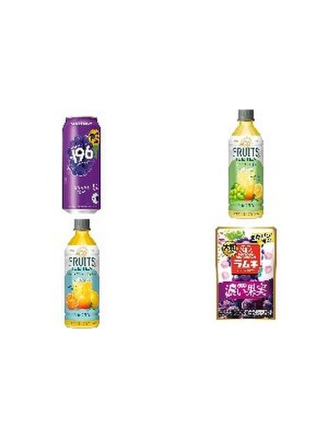 今週新発売のぶどうまとめ！『‐196 巨峰』、『午後の紅茶 FRUITS＆ICE TEA 白ぶどうとレモン』など♪ | TRILL【トリル】