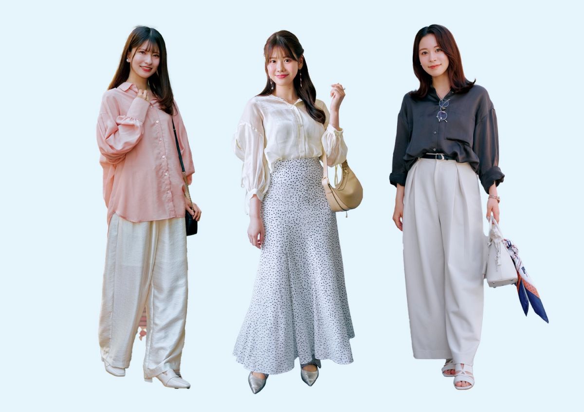 【私服SNAP】1枚でサマになる！この秋人気のカラーシャツの着こなしサンプル♡ | TRILL【トリル】