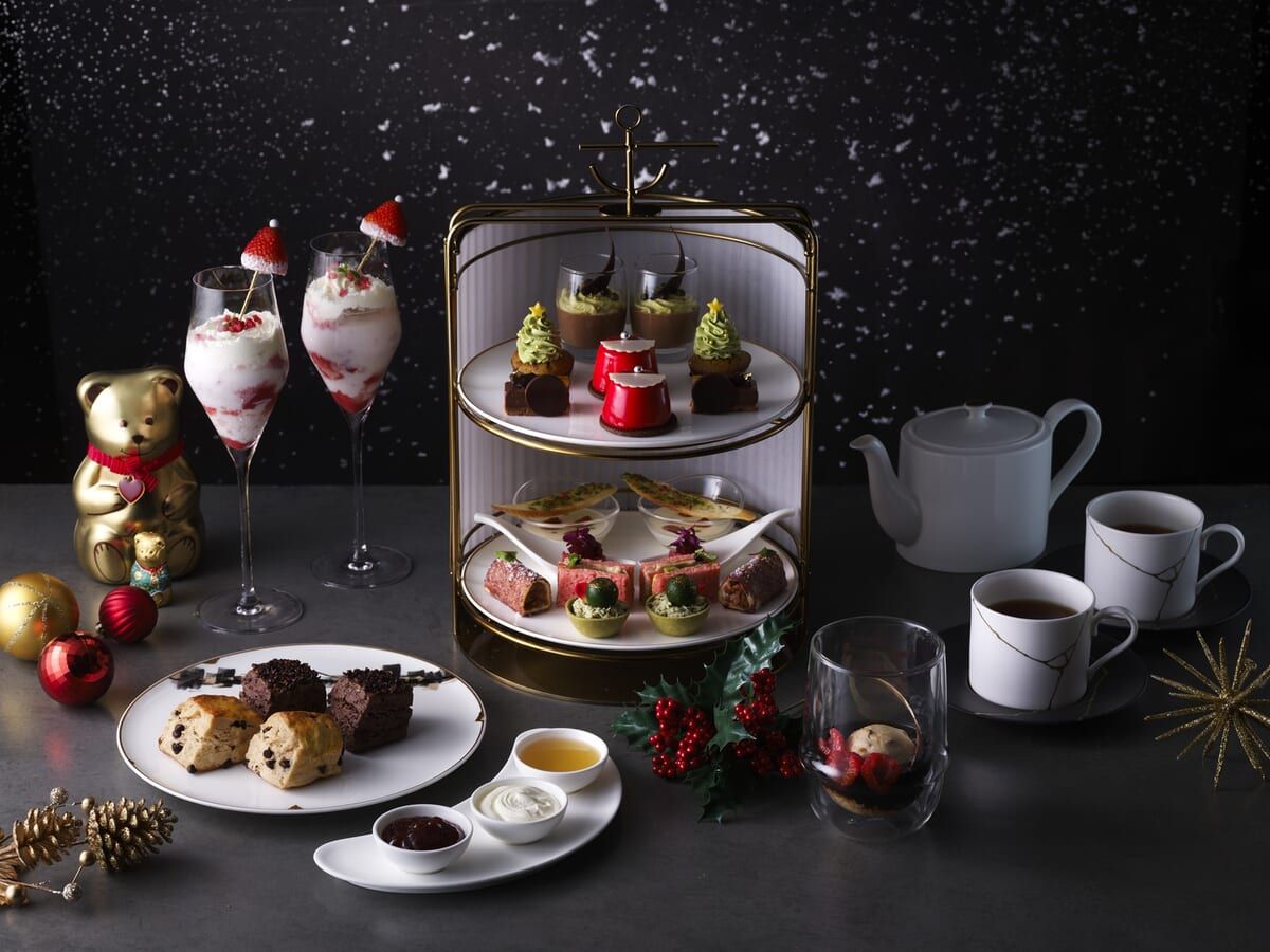 毎年人気のケーキや焼き菓子も！ウェスティンホテル横浜「クリスマス アフタヌーンティー with リンツチョコレート」 | TRILL【トリル】