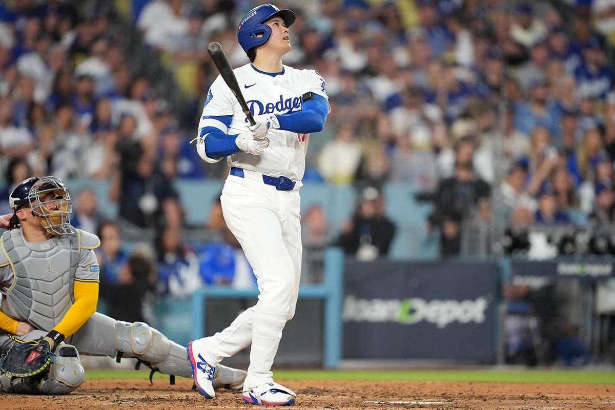 【MLB】大谷翔平、二刀流で驚愕の1試合2発“188キロ”場外アーチ「地球上でもっとも偉大な野球選手だ」 同僚フリーマンも頭抱える特大弾 | TRILL【トリル】