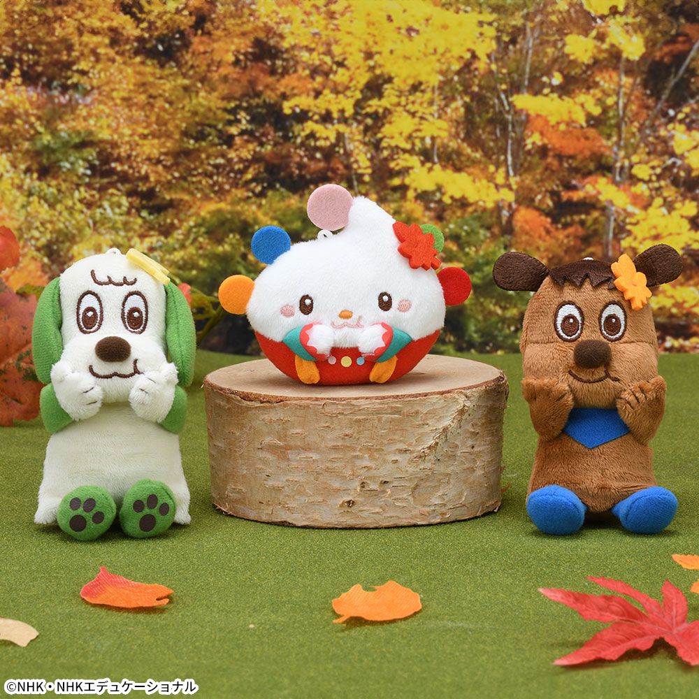 秋らしいワンワンとぽぅぽのマスコット！セガプライズ『NHKいないいないばあっ！』グッズ | TRILL【トリル】