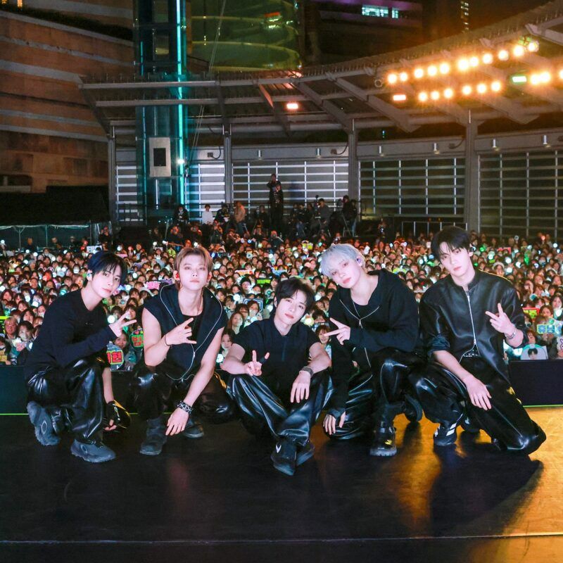 【TOMORROW X TOGETHER】日本3rdアルバム『Starkissed』発売記念ショーケース開催！5大ドームツアー発表のサプライズも！ | TRILL【トリル】