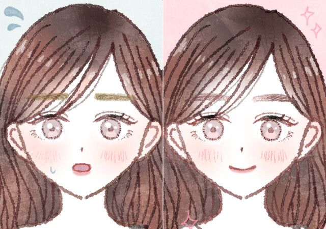 平行眉も描き方次第でダサ見え！？顔の印象を決める「やってはいけないNG眉メイク」4選 | TRILL【トリル】