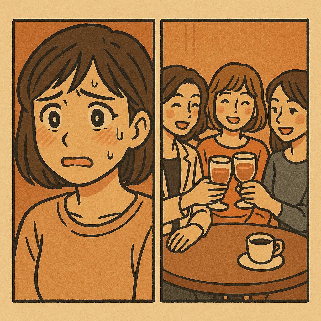 「ランチ会なんて聞いてない」なぜか誘われなかった食事会。LINEの誤送信で真実が明らかに【短編小説】 | TRILL【トリル】