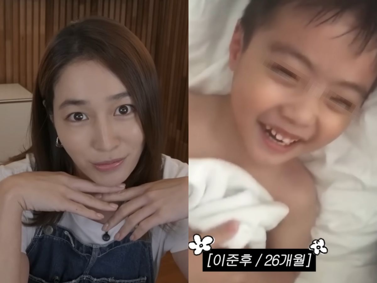 女優イ・ミンジョン、“夫にそっくりな”息子の映像を追加公開！「面白いのいっぱいあるので」 | TRILL【トリル】