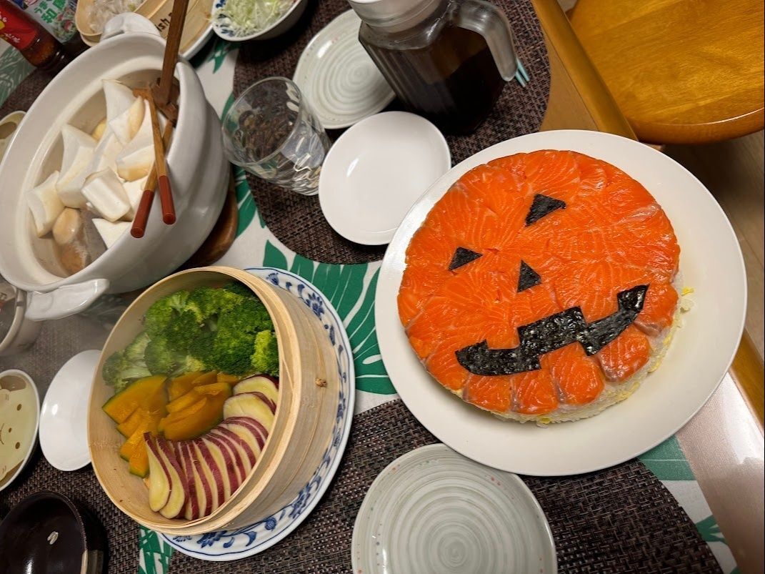 ハロウィン寿司ケーキでハロウィンパーティ | TRILL【トリル】