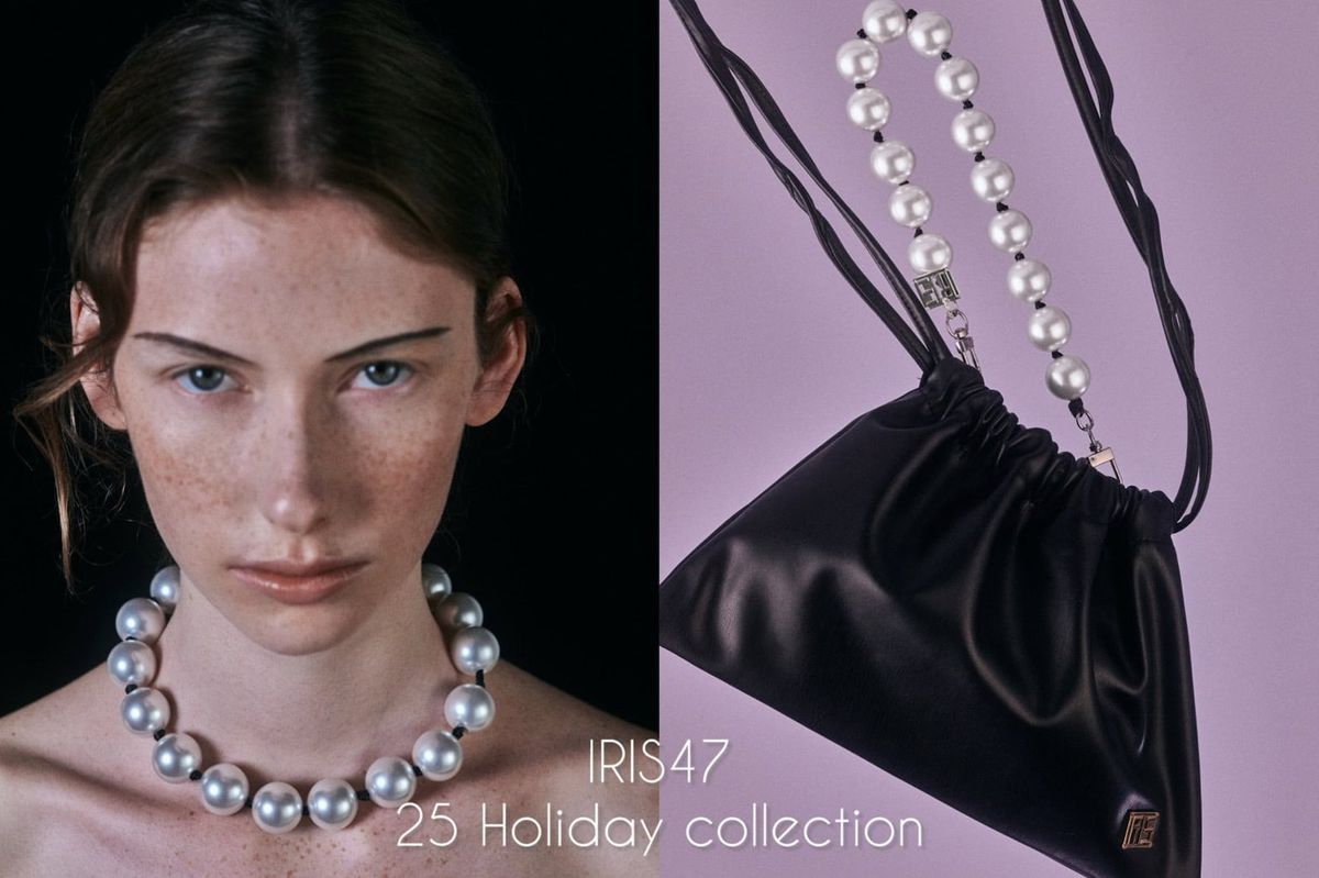 【ストラップがネックレスに⁉】IRIS47のホリデーコレクションに学ぶ、小物でおしゃれ度を爆上げする秘訣 | TRILL【トリル】