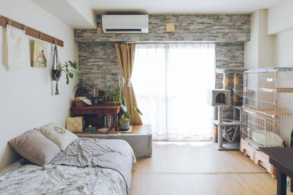 1Kの部屋で60代からの再出発！刺繍と猫とガーデニングで「小さな幸せが見つかる今が最高」 | TRILL【トリル】