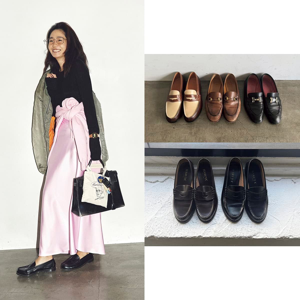 「動きやすいのに、洗練されて見えるところが好き♡」樋口かほりさん愛用【ローファー】見せて！ | TRILL【トリル】
