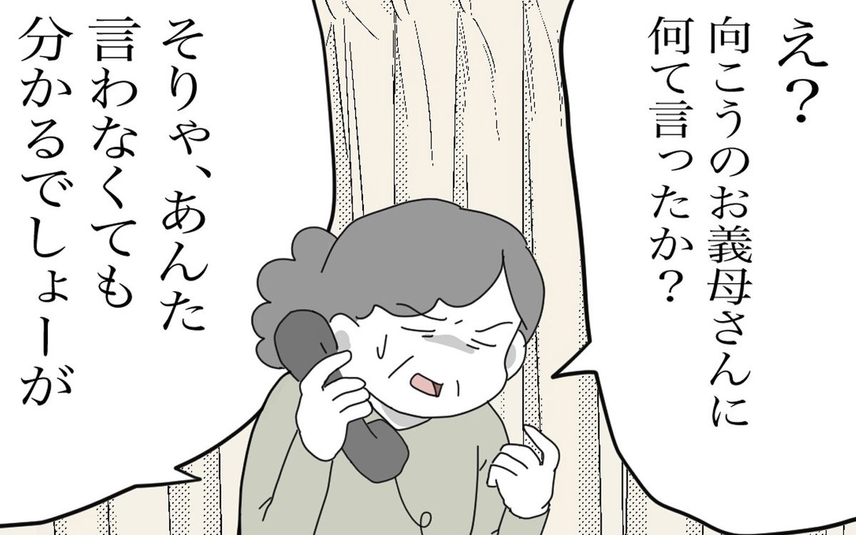 義母の「里帰りさせてくれてありがとう」に、実母はどう返答した？【私の家に入らないで Vol.33】 | TRILL【トリル】
