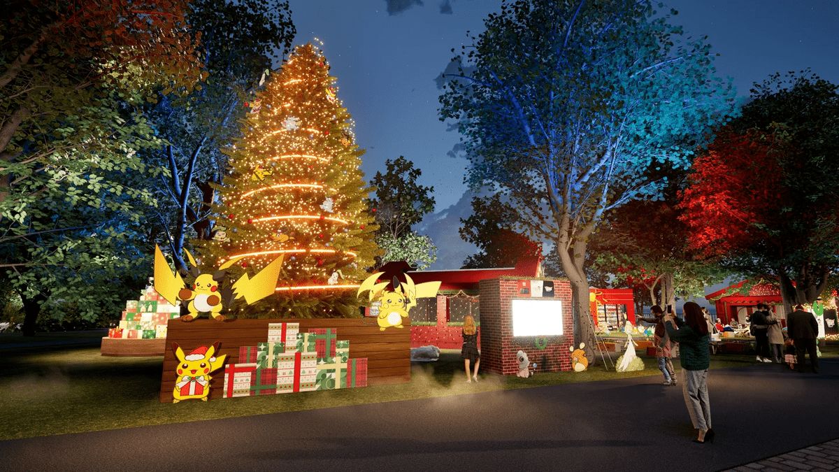 クリスマス仕様のポケモンフォトスポットやヒュッテ！横浜赤レンガ倉庫「Pokémon Happy Holidays」 | TRILL【トリル】