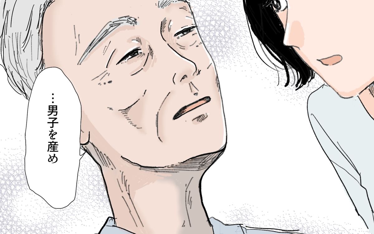 【漫画】「男子を産め」義実家での結婚挨拶から始まった苦難【男尊女卑を強いる義母 Vol.1】 | TRILL【トリル】