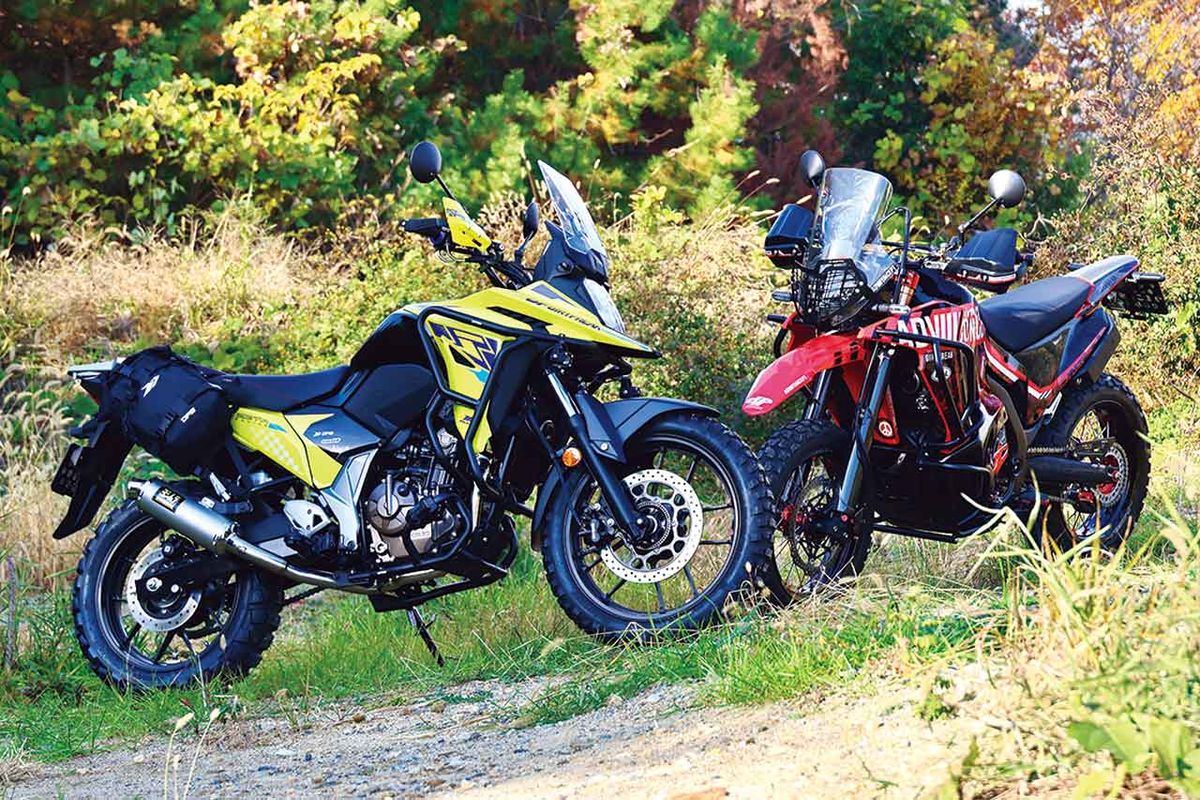 【スズキ V-STROM250SX RALLY STYLE】今アツいのはコンパクトサイズアドベンチャーだ！【ホンダ CRF250RALLY ...