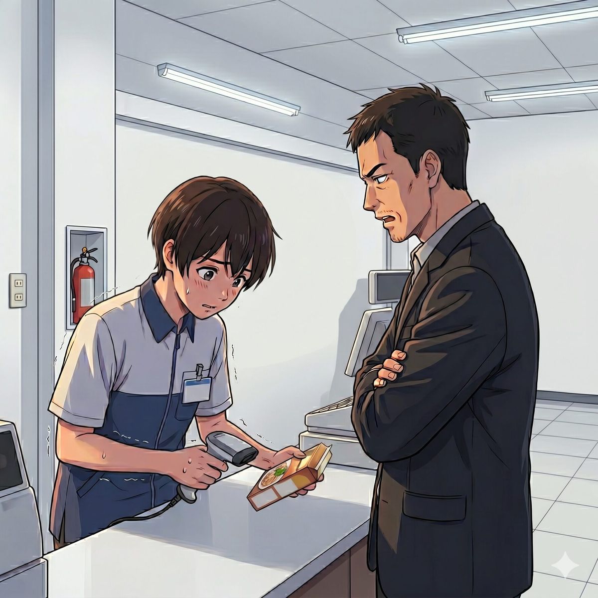 「早くしろよ」コンビニで新人にキレる客。だが、次の客が放った一言で救われた話 | TRILL【トリル】